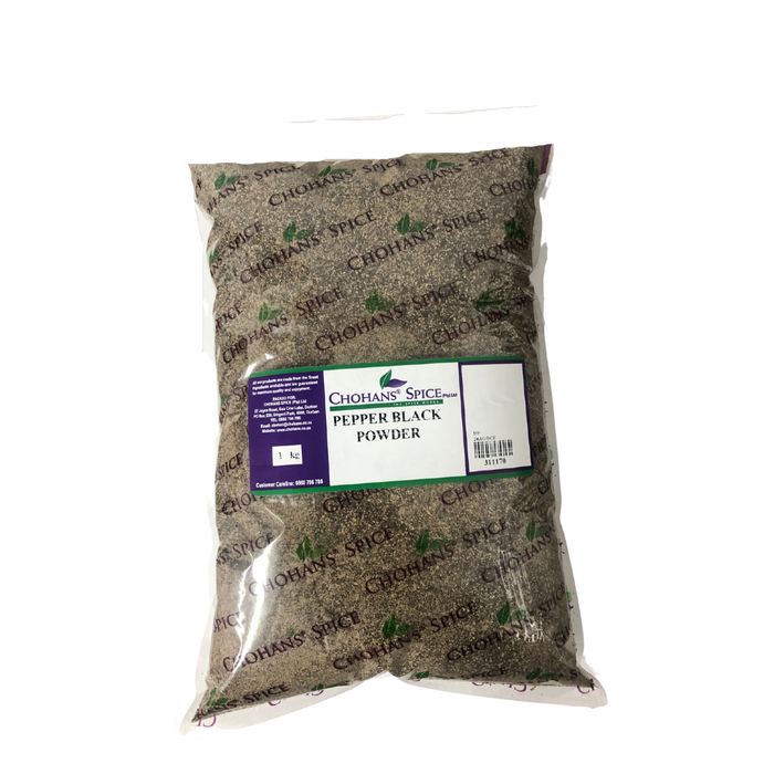 Pepper Black Powder 1kg — Chohans Spice