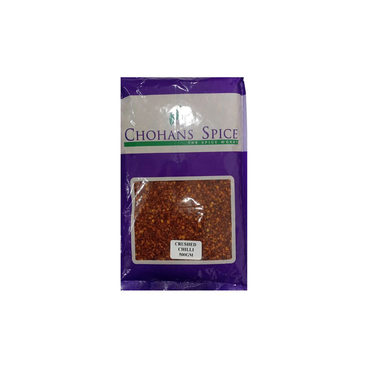 CRUSHED CHILLI 500GM — Chohans Spice