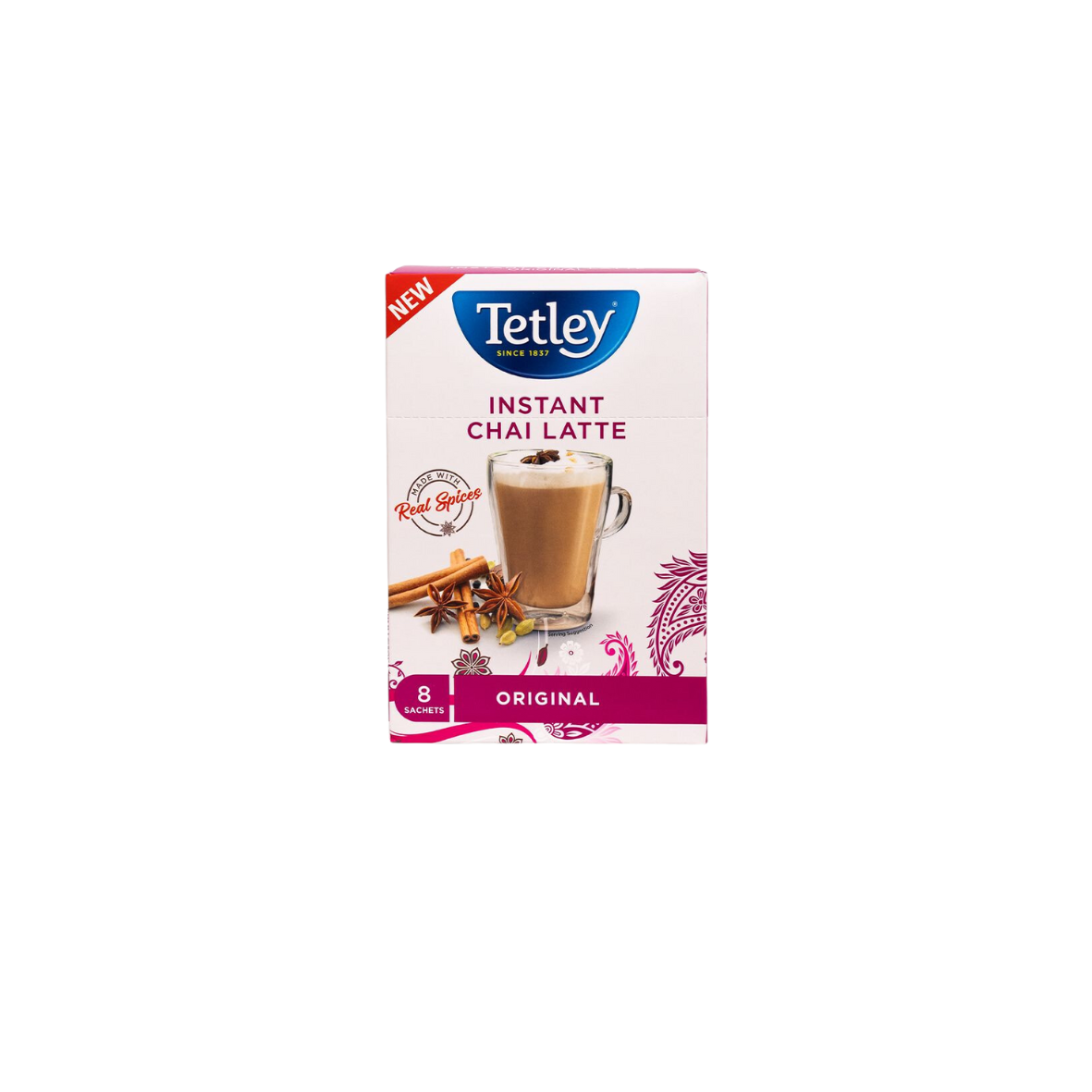 TETLEY INSTANT CHAI LATTE ORIGINAL 176GM — Chohans Spice