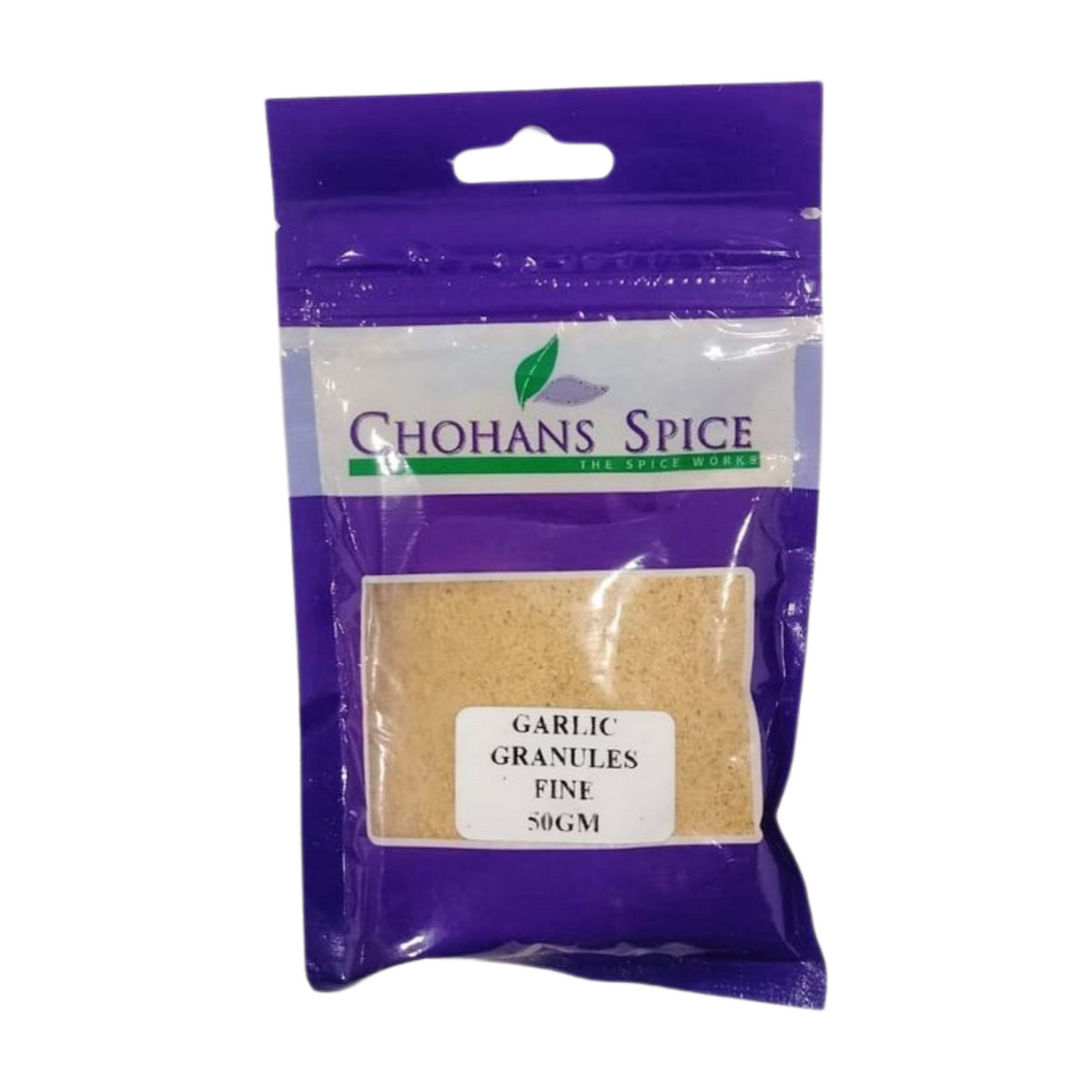 GARLIC GRANULES FINE 50GM — Chohans Spice