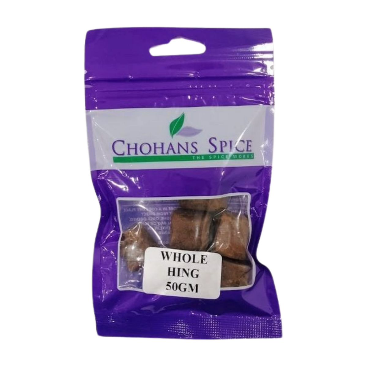 WHOLE HING 50GM — Chohans Spice