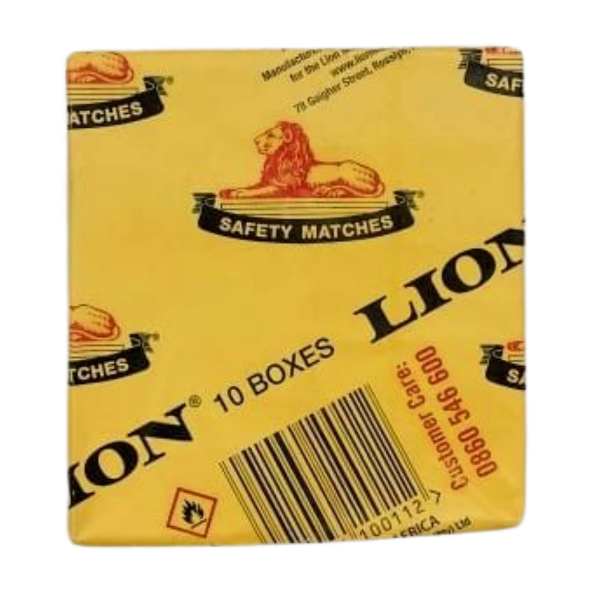 LION SAFETY MATCHES 10'S — Chohans Spice