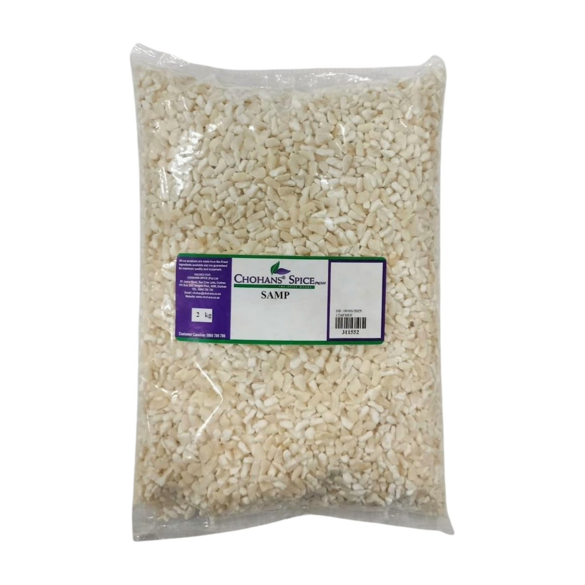 SAMP 2KG — Chohans Spice