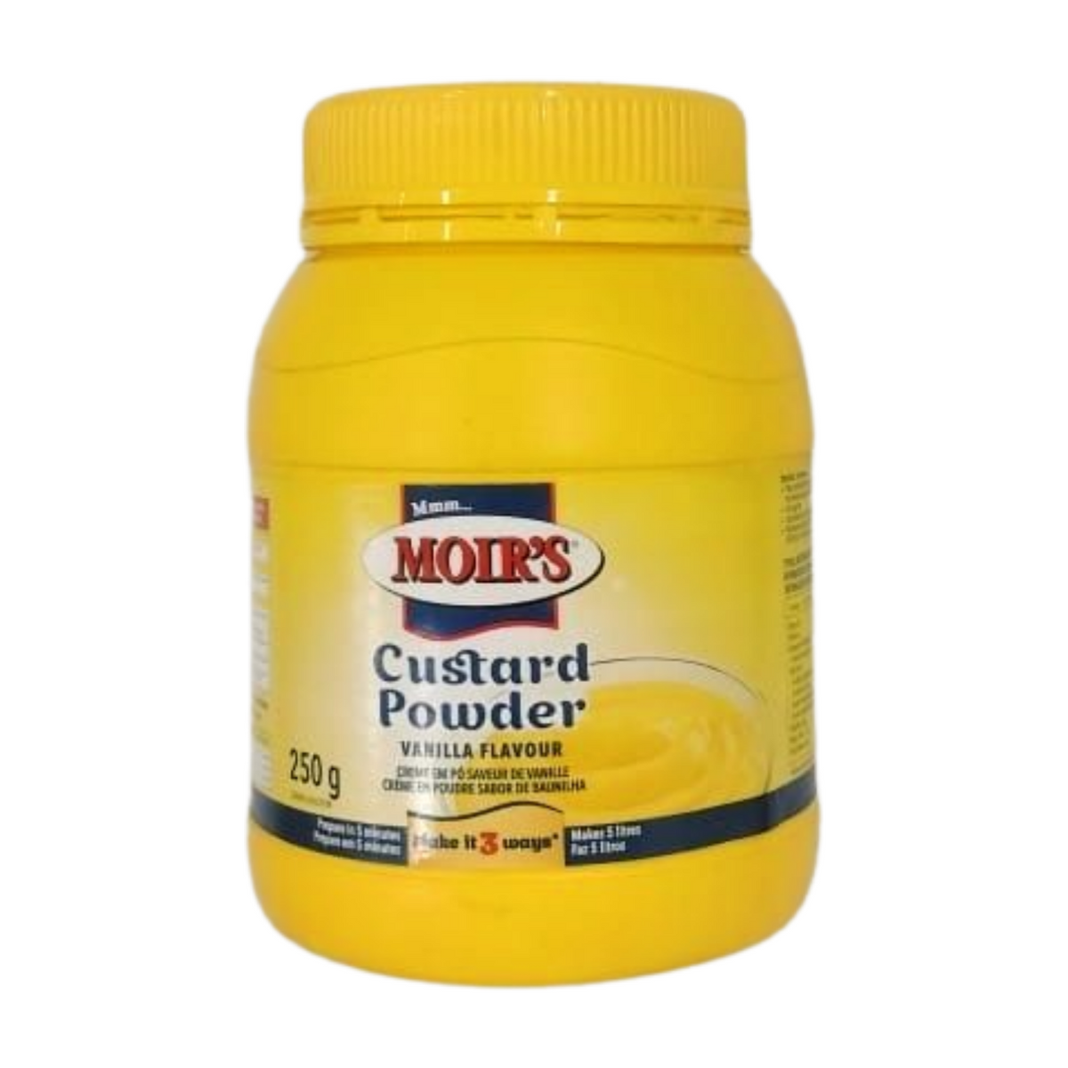 MOIRS CUSTARD POWDER 250GM — Chohans Spice