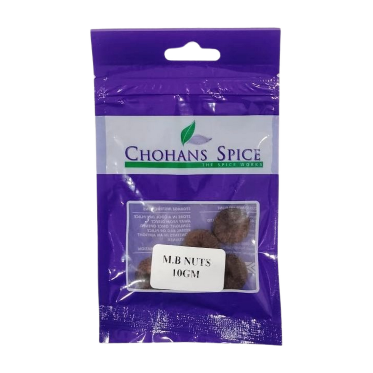 M.B NUTS 10GM — Chohans Spice