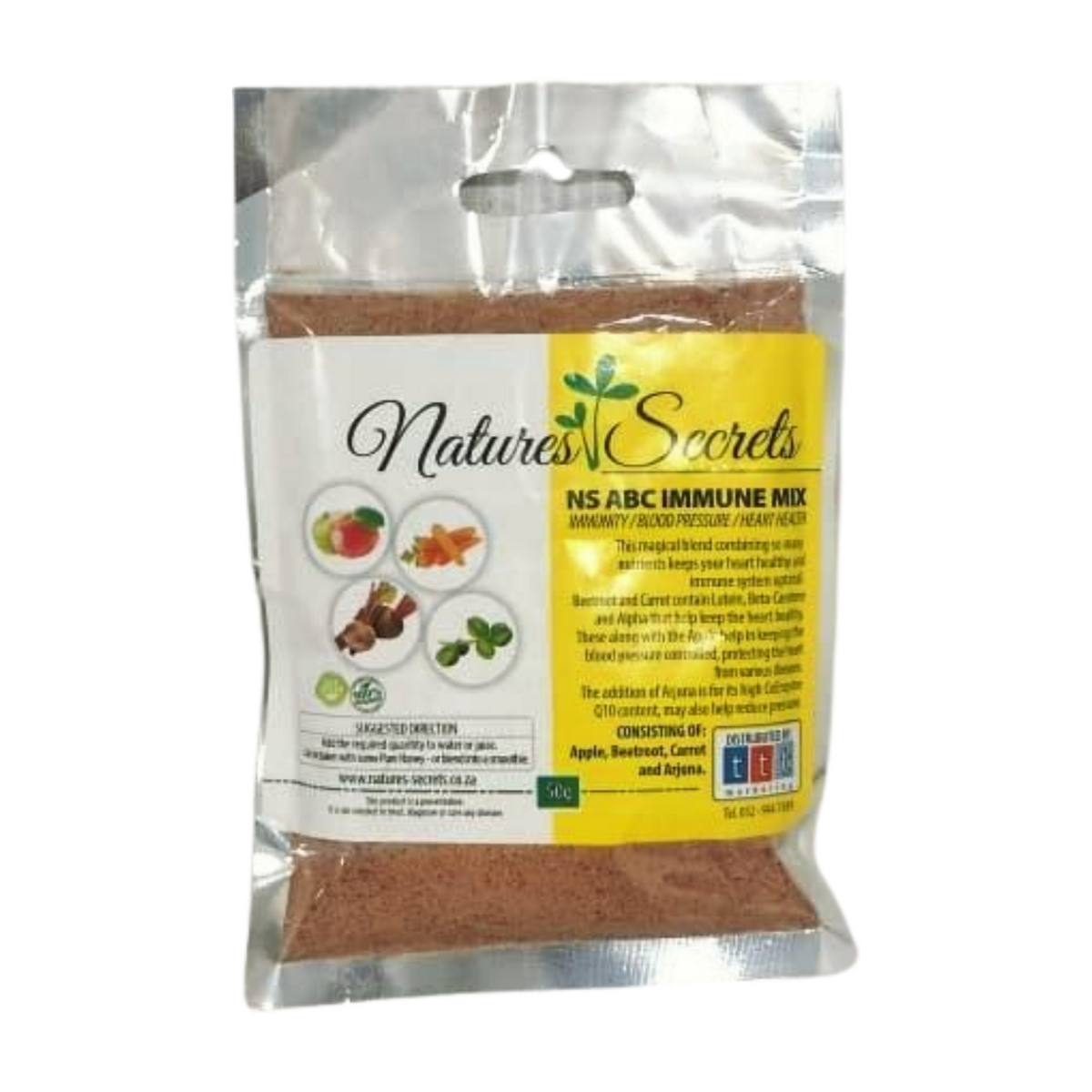 NATURES SECRET ABC IMMUNE MIX 50GM — Chohans Spice