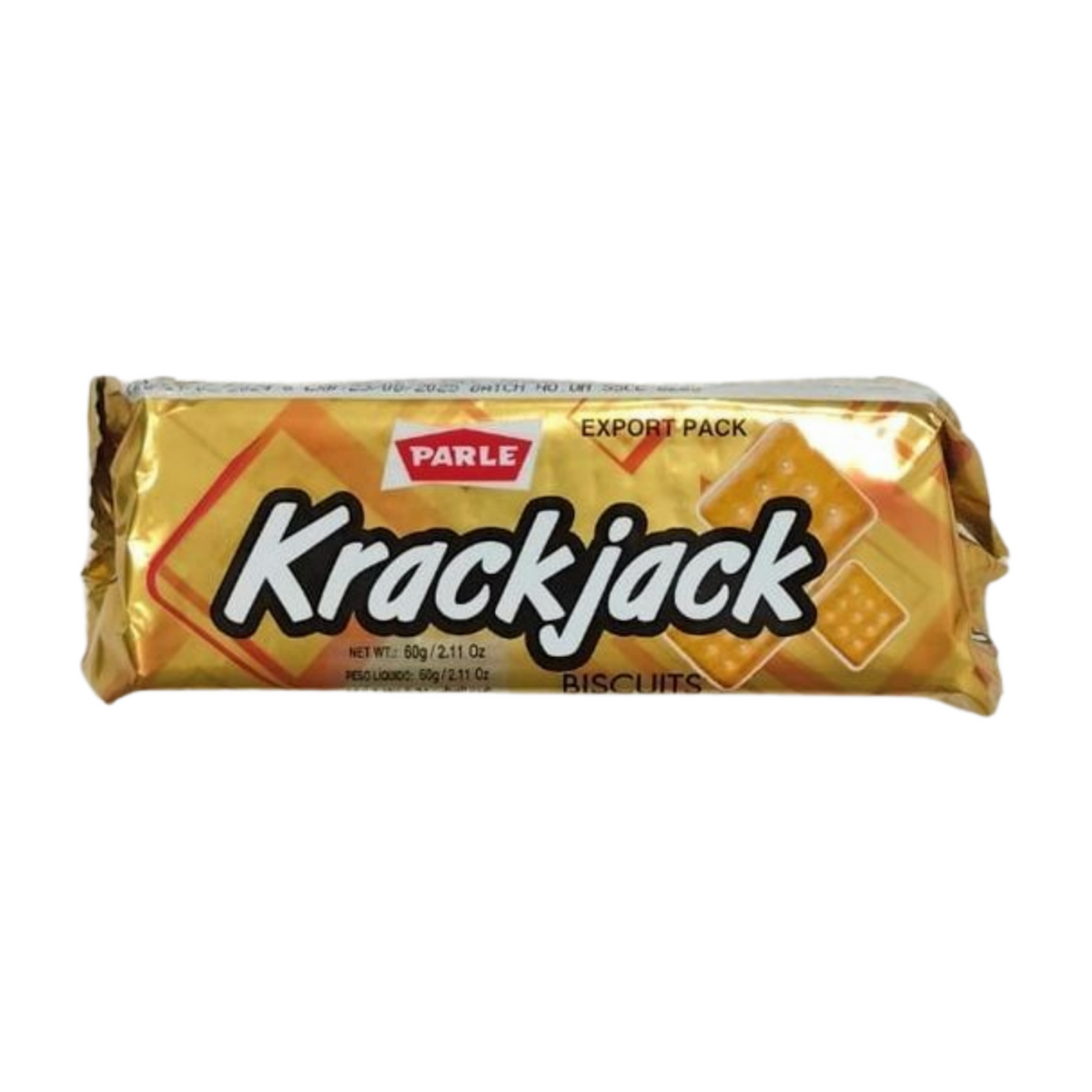 PARLE KRACKJACK BISCUITS 60GM — Chohans Spice