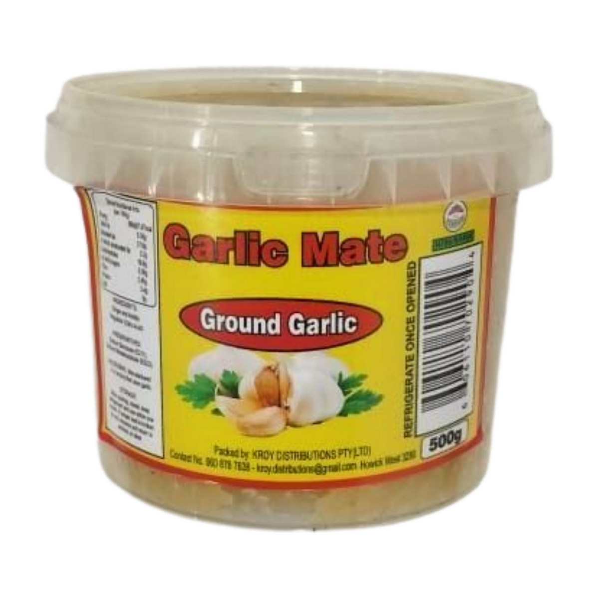 GARLIC MATE GROUND GARLIC 500GM — Chohans Spice