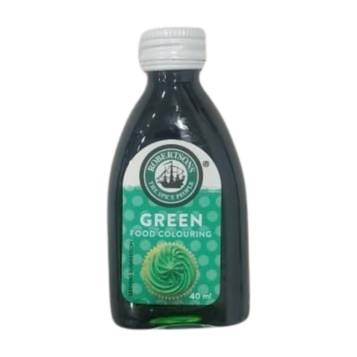 ROBERTSONS GREEN FOOD COLOURING 40ML — Chohans Spice