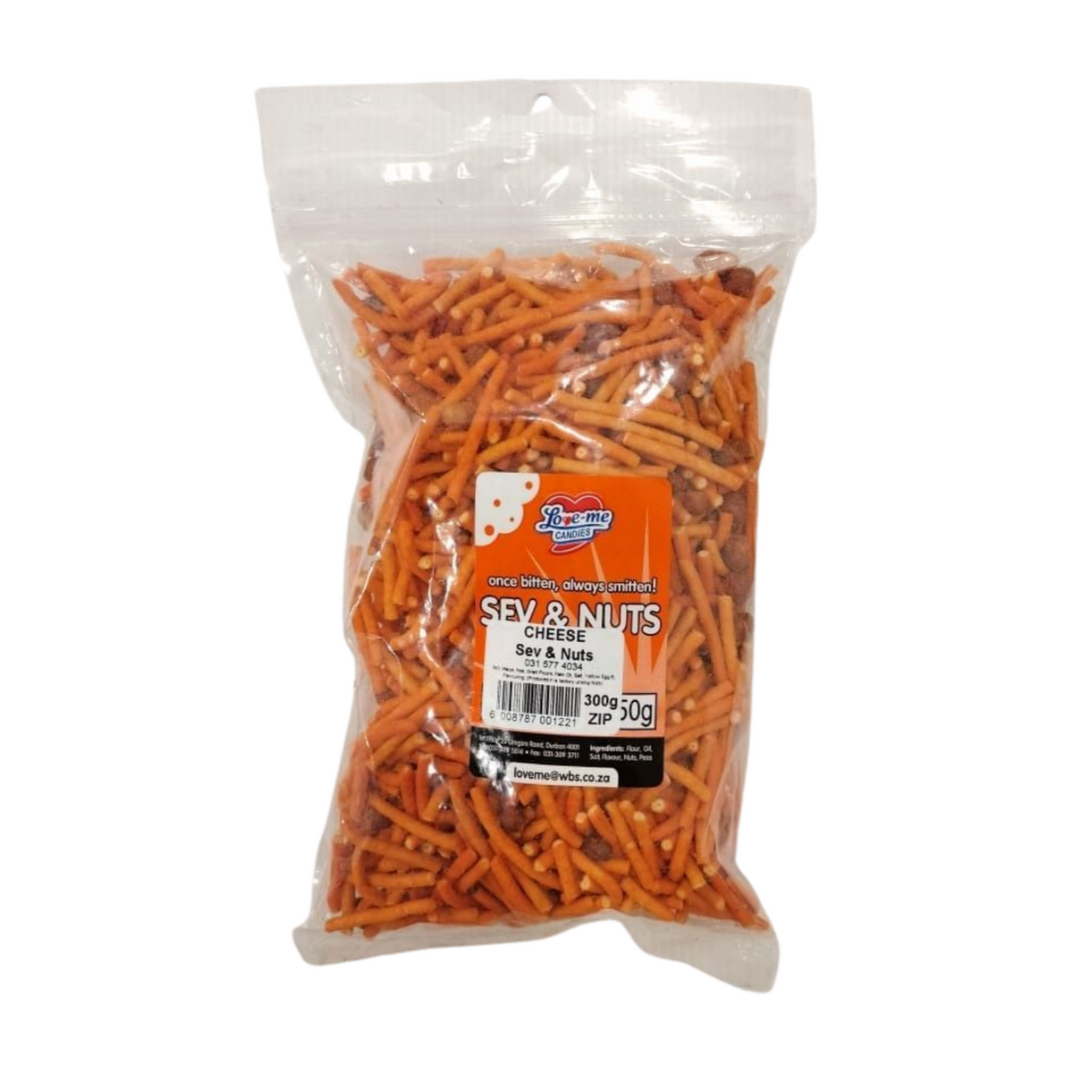 LOVE ME CHEESE SEV & NUTS 300GM — Chohans Spice