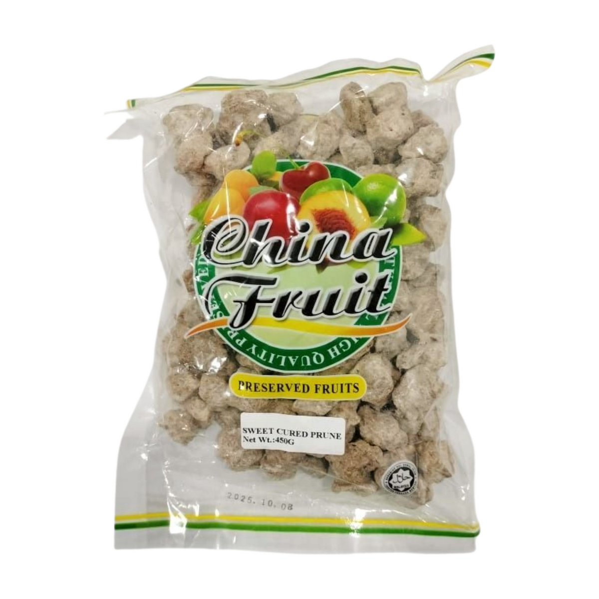 CHINA FRUIT SWEET CURED PRUNES 450GM — Chohans Spice