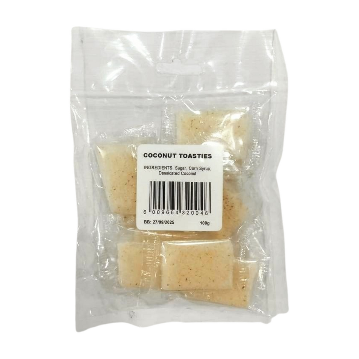 COCONUT TOASTIES 100GM — Chohans Spice