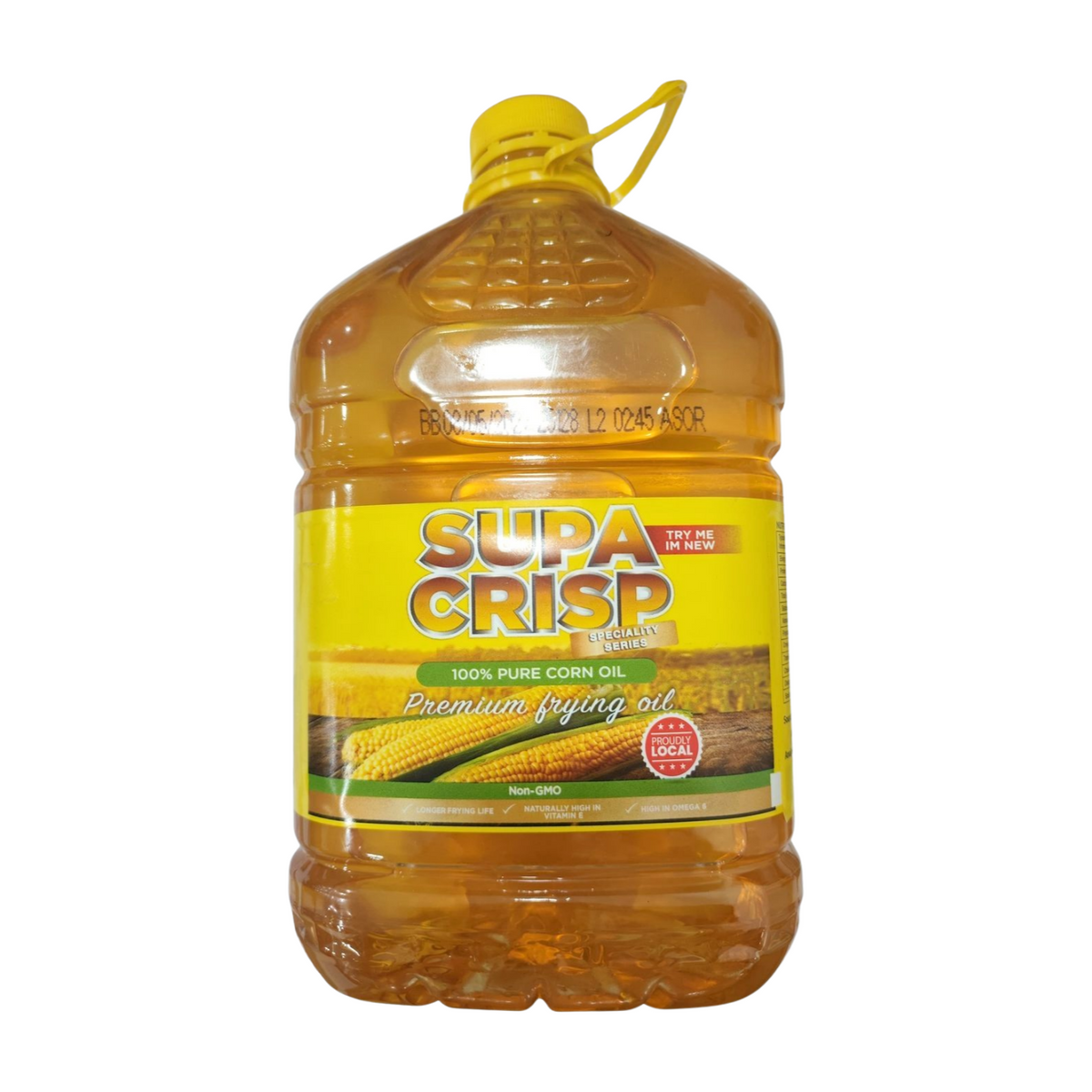 SUPA CRISP PURE CORN OIL 5L — Chohans Spice