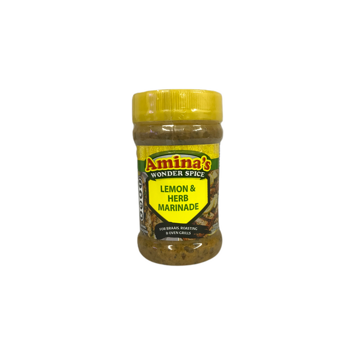 Amina's Lemon & Herb Marinade 325g — Chohans Spice