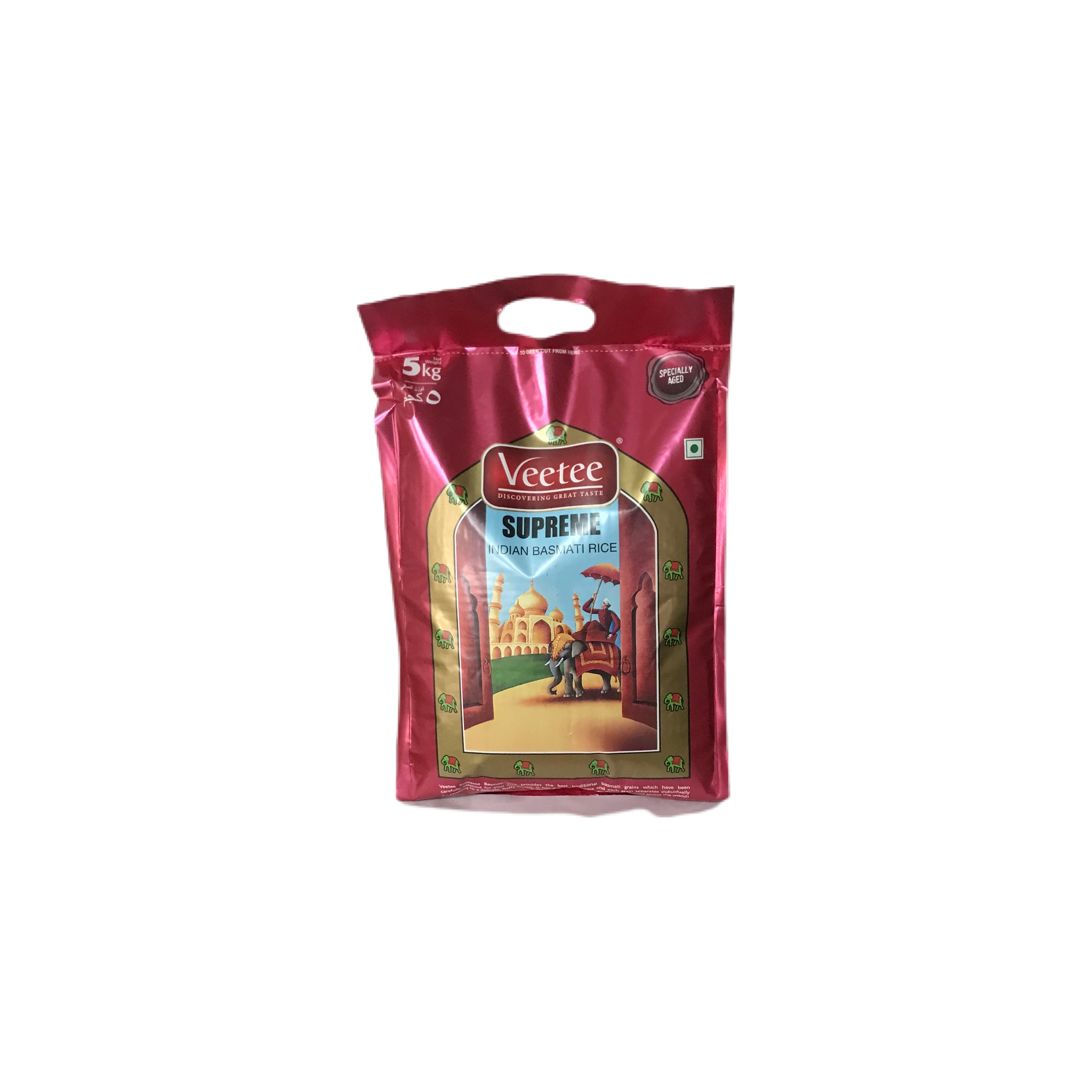 Veetee Supreme Indian Basmati Rice 5kg — Chohans Spice